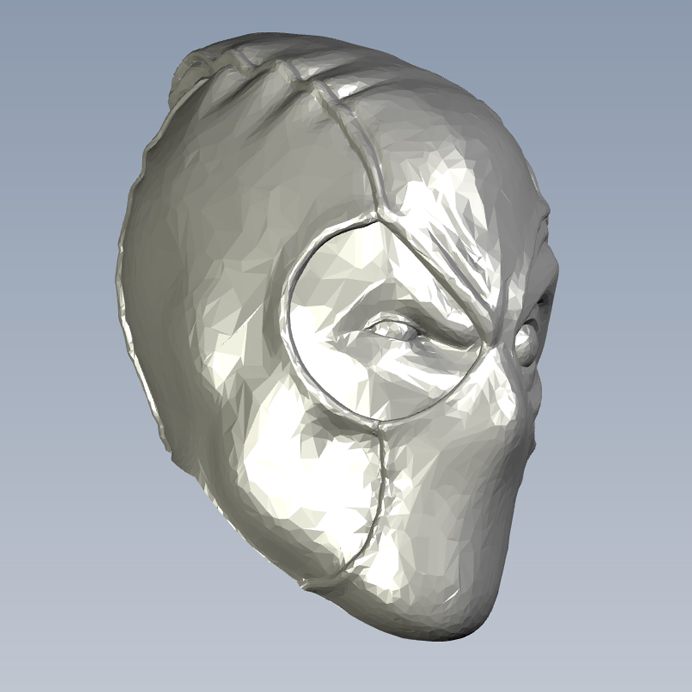 Archivo 3D Cabeza de Deadpool (compatible con figuras ML)・Objeto ...