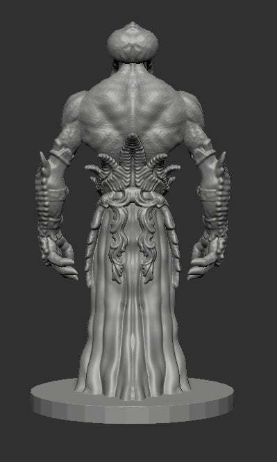 Free STL file Mind Flayer・Model to download and 3D print・Cults