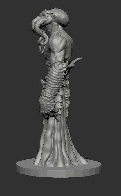 Free STL file Mind Flayer 👹・Model to download and 3D print・Cults
