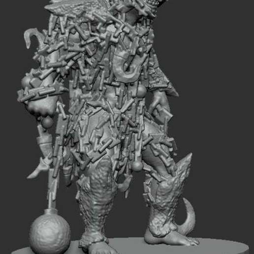 Download free STL file Chain Devil • 3D print object ・ Cults