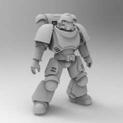 3D printing Primaris Marine Full • made with Ender 3 Pro ・ Cults