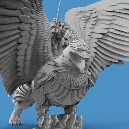 Download free STL file Griffin Knight - Ceremonial • 3D printer design ...