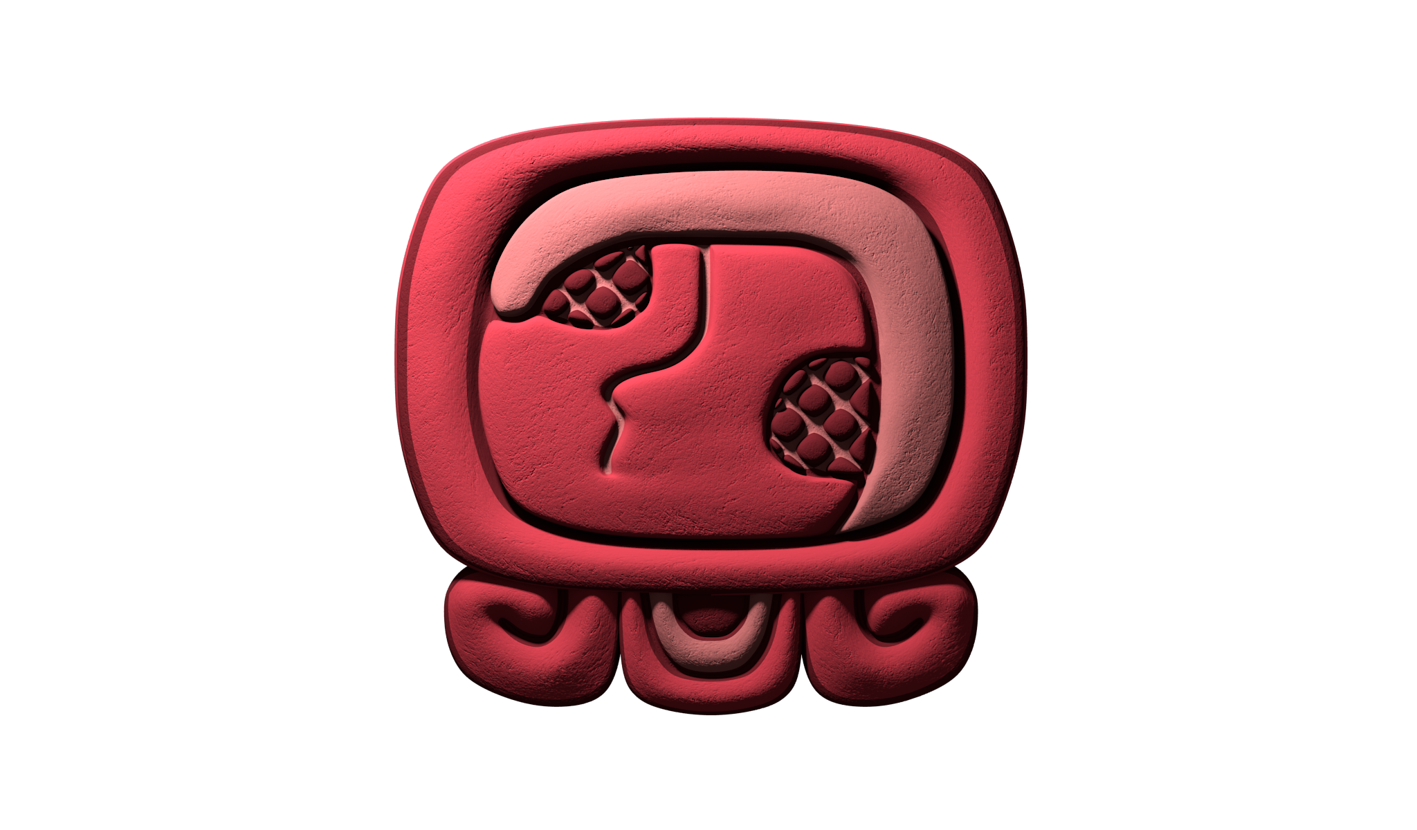 Free STL file Kaban, mayan glyph・3D print object to download・Cults