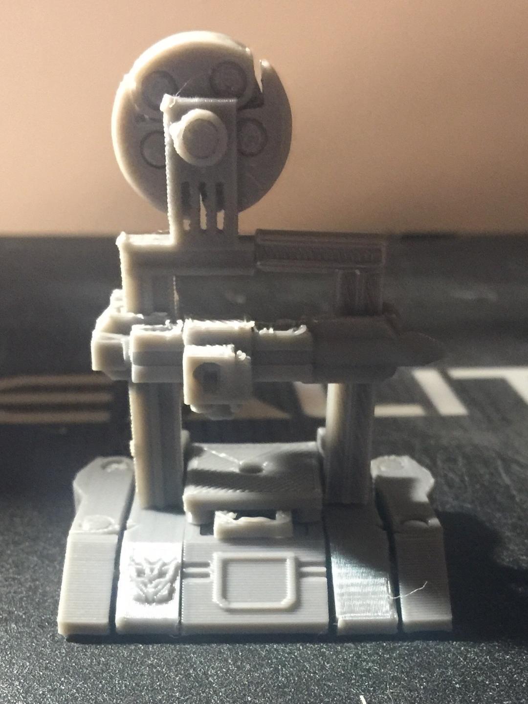 STL file 3D Printer Transforming Figure (Soundwave) 🖨️・3D printer ...