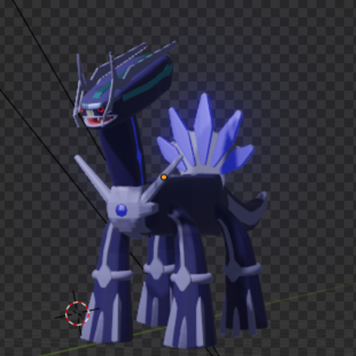 Download STL file 2 MODEL DIALGA 3D POKEMON • 3D printer model ・ Cults