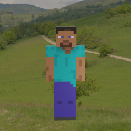 Download STL file Minecraft Steve Removable • Design to 3D print ・ Cults