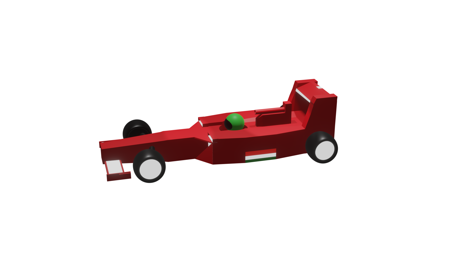 STL file Formula 1 Ferrari low poly・3D printer design to download・Cults