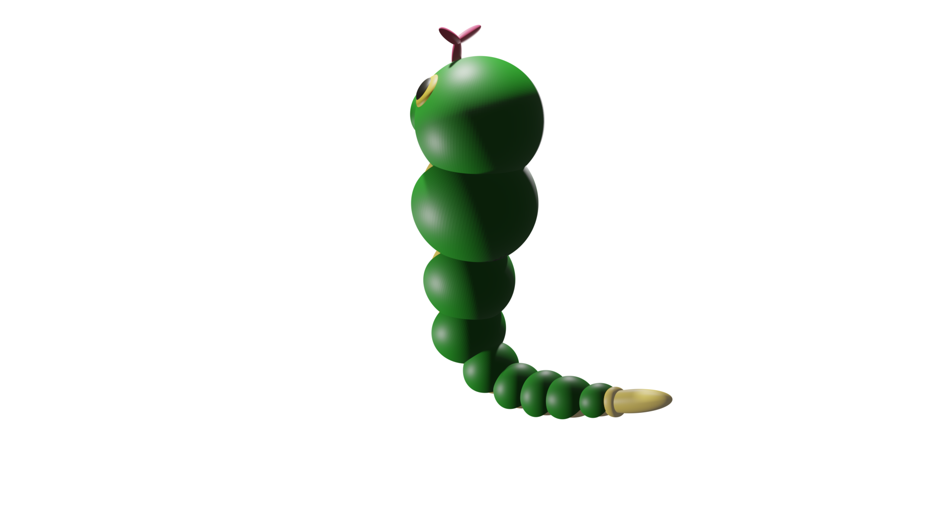 Fichier STL gratuit 3ÈME CHENILLE POKEMON・Idée pour impression 3D à ...