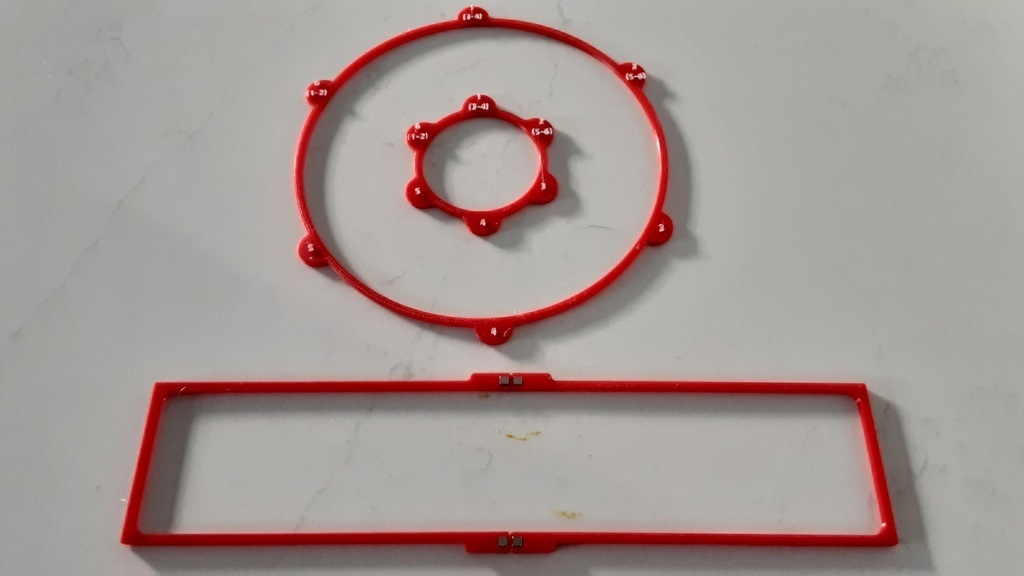 Free STL file Alpha Strike AoE Templates・3D print design to download・Cults