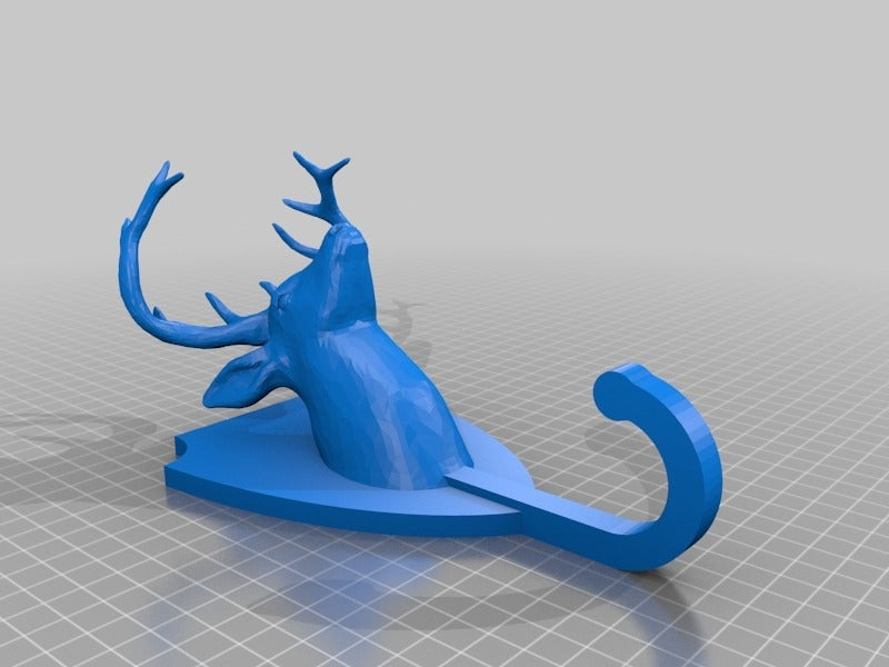 Free STL file Deer Hook/ Coat Hanger・3D print design to download・Cults