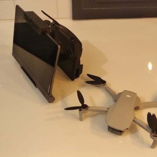 Download STL file DJI MAVIC MINI TABLET HOLDER • 3D printing model ・ Cults