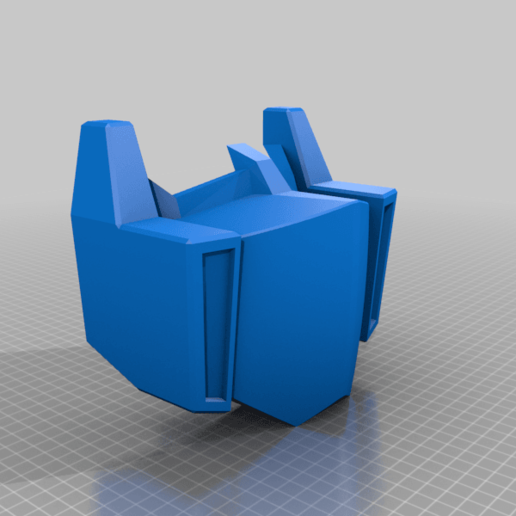 Download free 3D printer files COVID-19 Mask Cap, Optimus Prime Edition ...