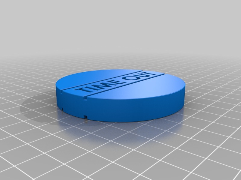 Free 3D file Time OUT block・3D printable model to download・Cults