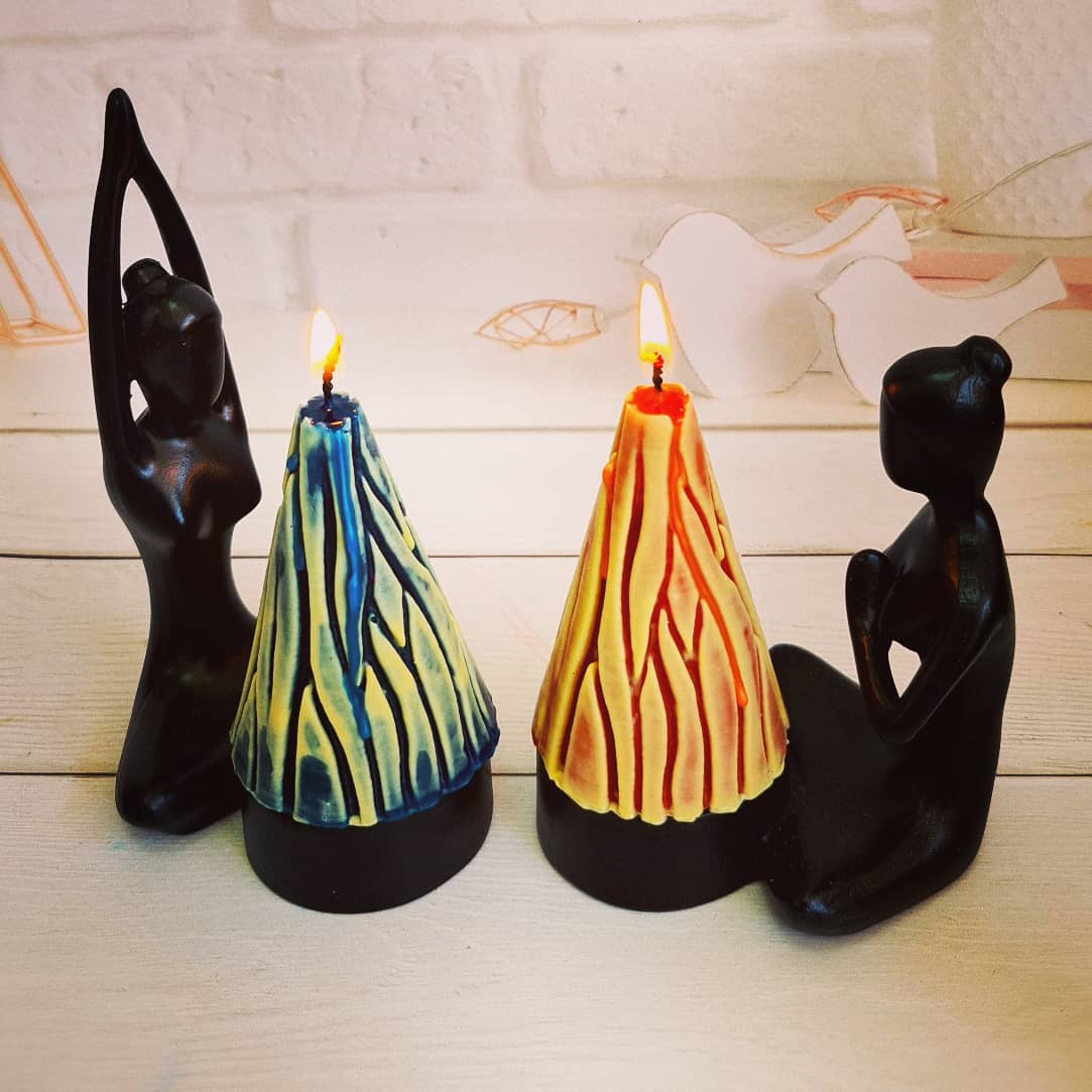 STL file Volcano candle 🌋・3D printing idea to download・Cults