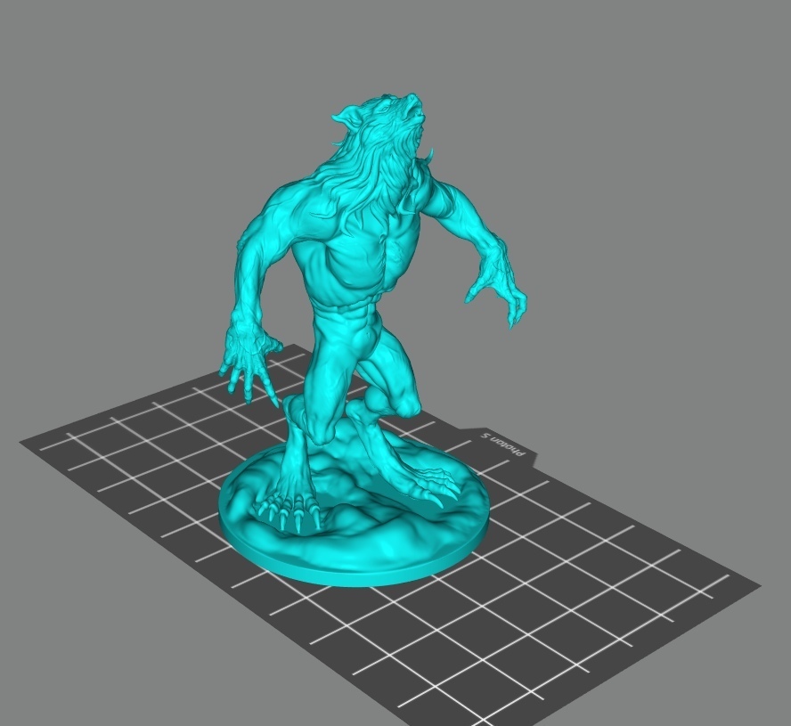 Free STL file Howling werewolf 🐺・Model to download and 3D print・Cults