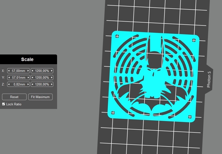 Free STL file Fan grill with batman・3D print design to download・Cults