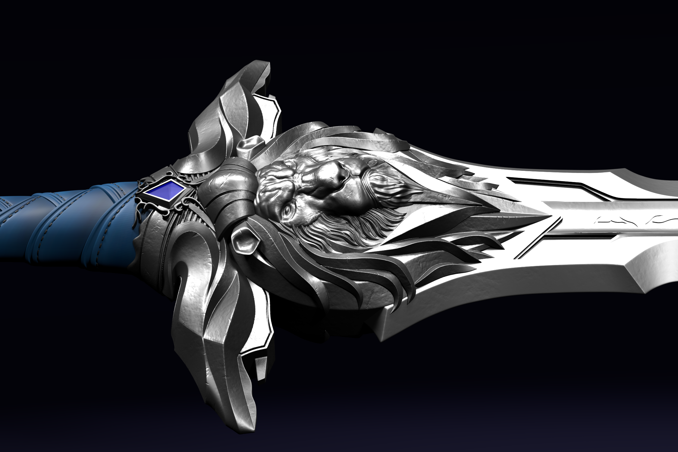 3D file Royal Guard sword from Warcraft movie 💂・3D printer model to ...