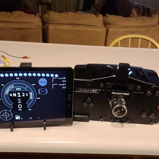 Download STL file Fanatec CSW 2.5 Side Tablet Mount (Adjustable ...