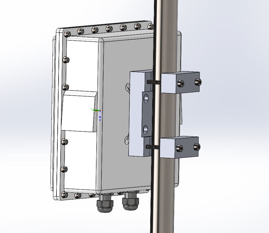 STL file Bobcat 300/syncrobit/Nebra Miner Outdoor Enclosure_v2・Model to ...