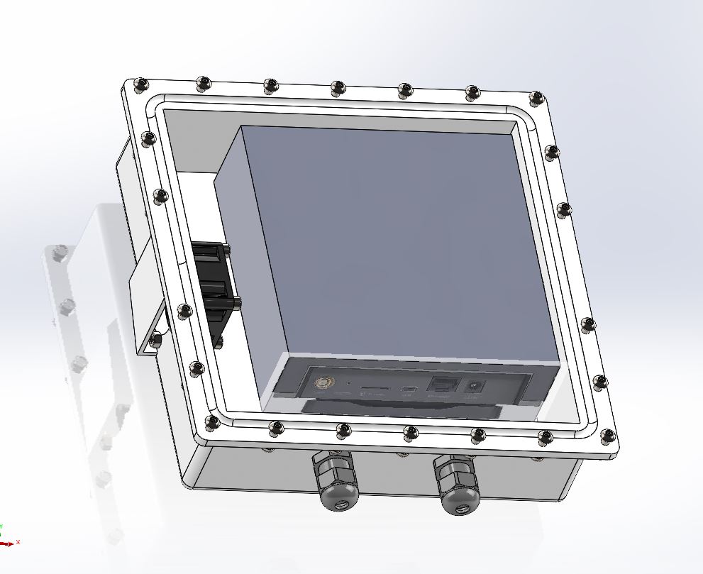 STL file Bobcat 300/syncrobit/Nebra Miner Outdoor Enclosure_v2・Model to ...