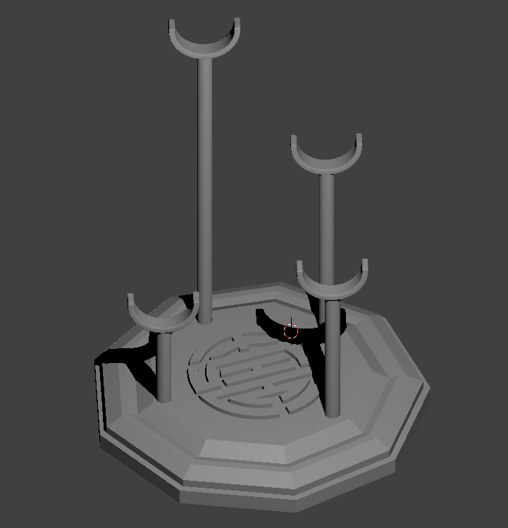 3D file articulated dragon display stand 🐉・3D printer design to ...