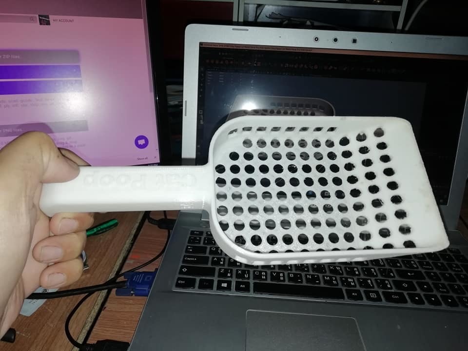 Free STL file Pet Dog Puppy Cat Waste Poop Poo Pick Up・3D printer ...