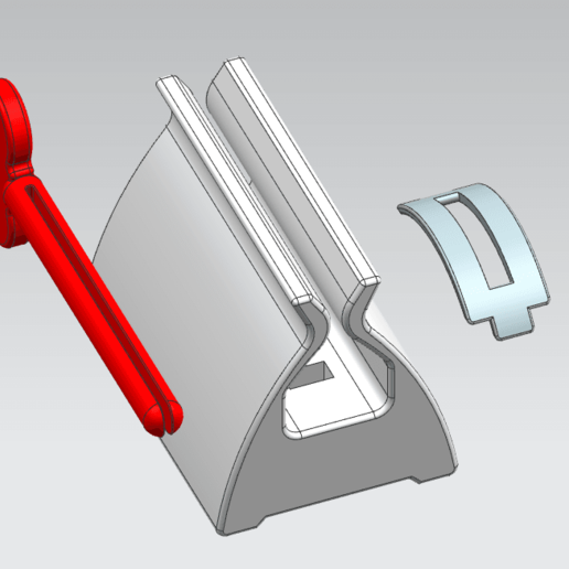 Download 3D print files Rolling Tube Toothpaste Squeezer Dispenser ...
