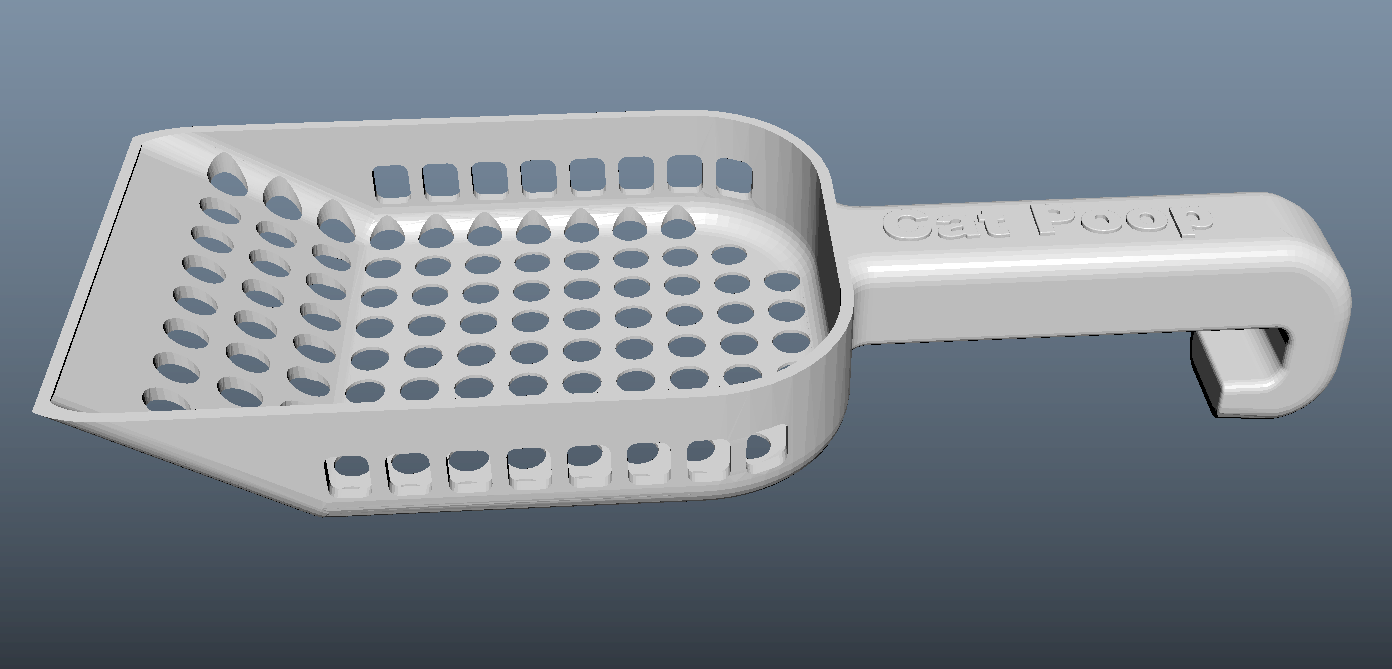 Free STL file Pet Dog Puppy Cat Waste Poop Poo Pick Up・3D printer ...