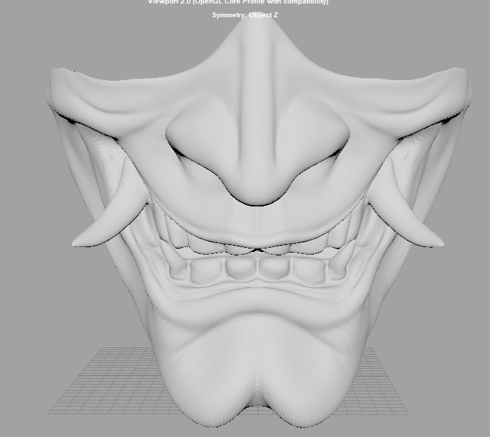 Free STL file Hanya Mask HalfMask 🎨・Object to download and to 3D print ...
