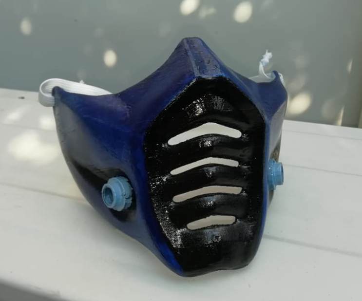 Free STL file Sub-Zero Mask Mortal Kombat 🕹・3D print model to download ...