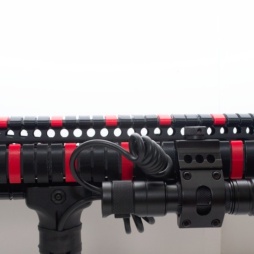 Download free 3D printing templates Snap Fit Picatinny Rail Covers ・ Cults