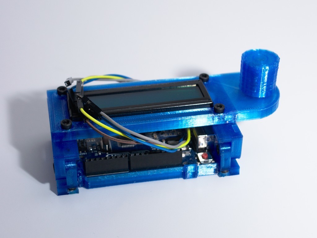 Fichier STL gratuit Arduino Uno Slider avec 2x16 LCD・Design à ...