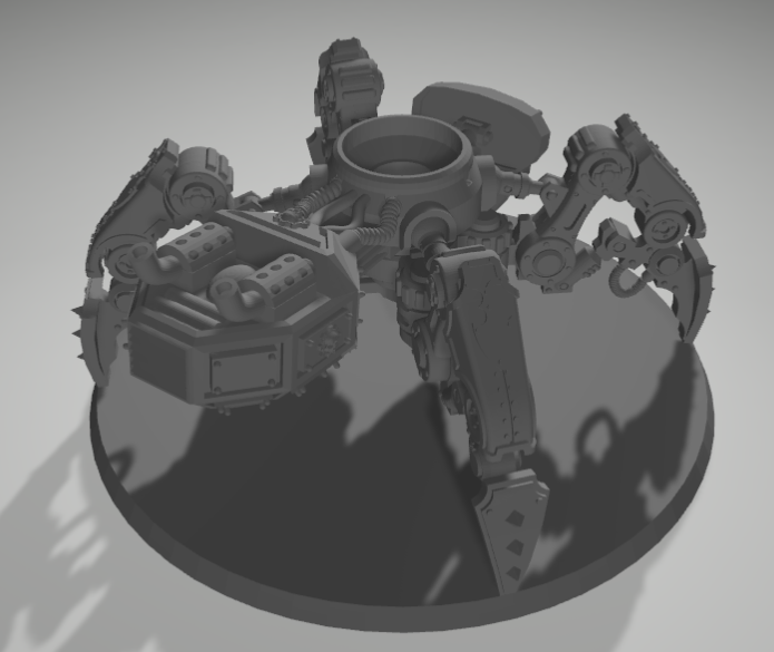 Free STL file Katarachnophron (Kataphron with Legs) ⚔・3D printer model ...