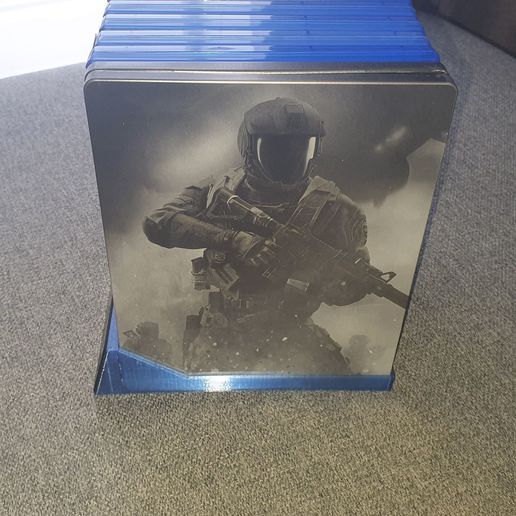 Download STL file DVD case holder for PlayStation 2-3-4/X-box • 3D ...