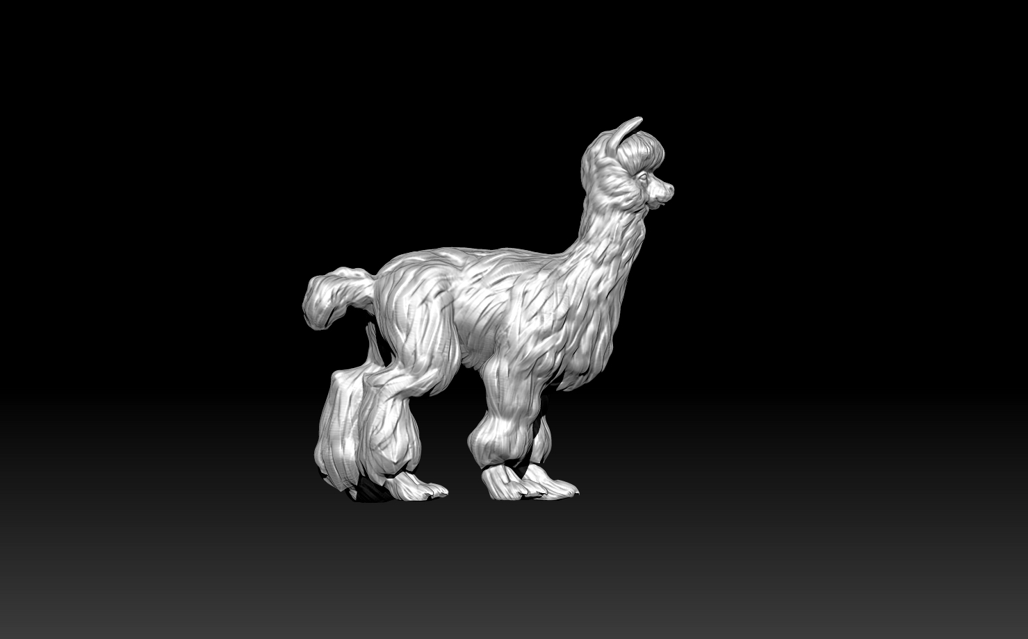 Free STL file Friendly Alpaca・3D printable design to download・Cults