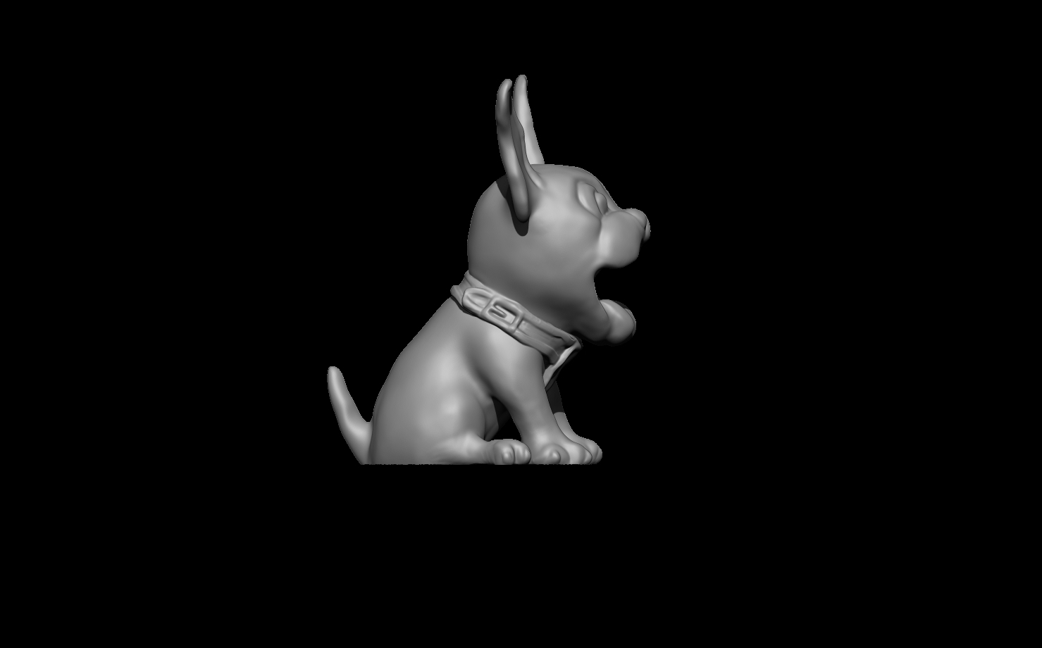 Free STL file Little Dog - Frenchy・3D printing template to download・Cults