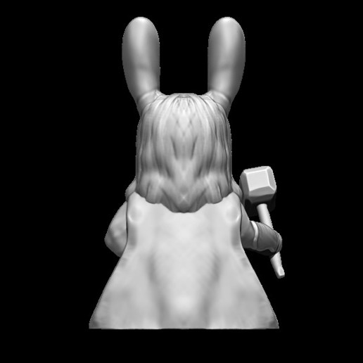 Download OBJ file Thor Rabbit - Bunny • Template to 3D print ・ Cults