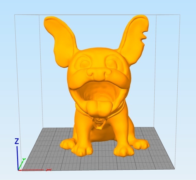 Free STL file Little Dog - Frenchy・3D printing template to download・Cults