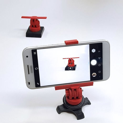 Download STL file Universal phone tripod mount • 3D printable design ...