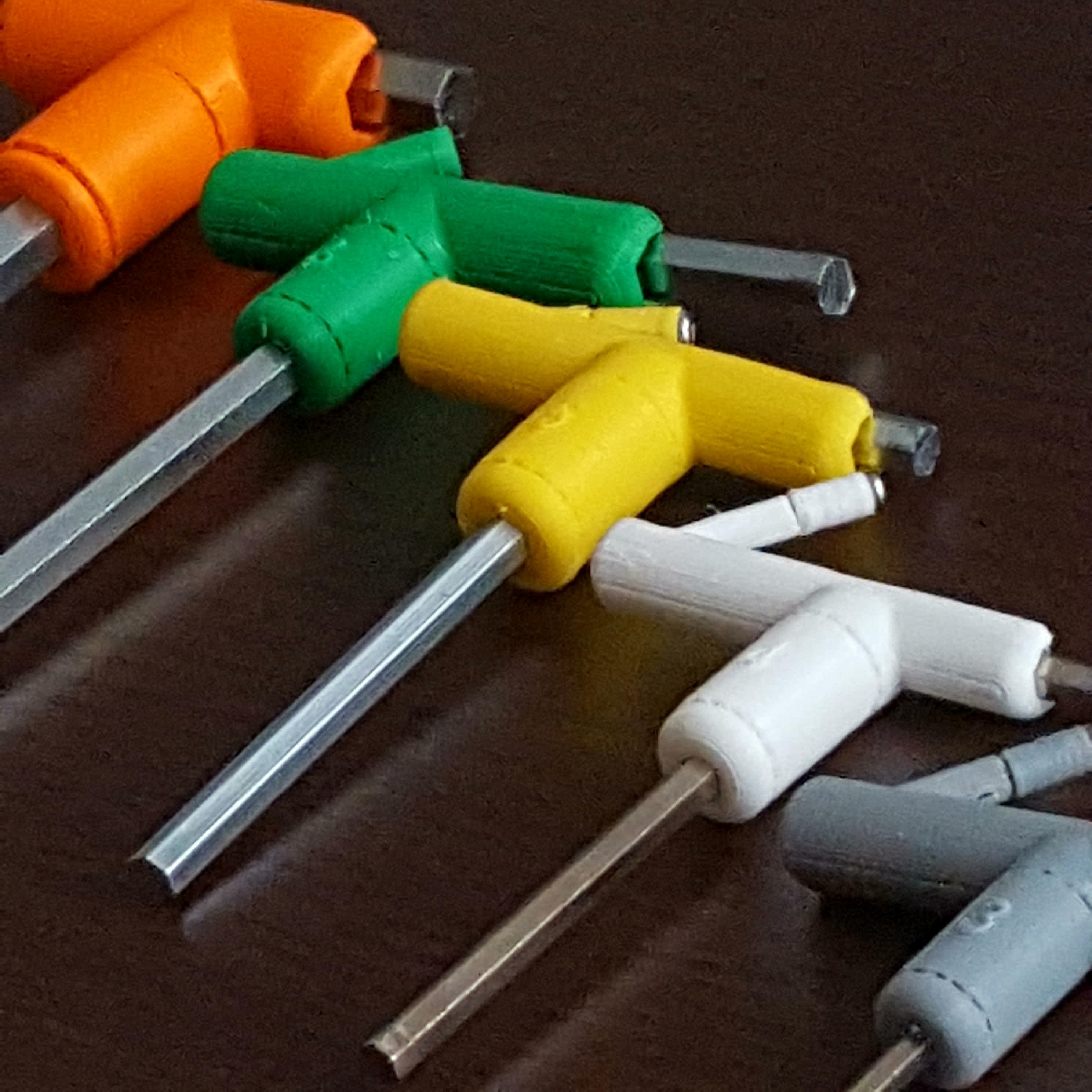 STL file ADVANCED HEX KEY HANDLE #8・Model to download and 3D print・Cults