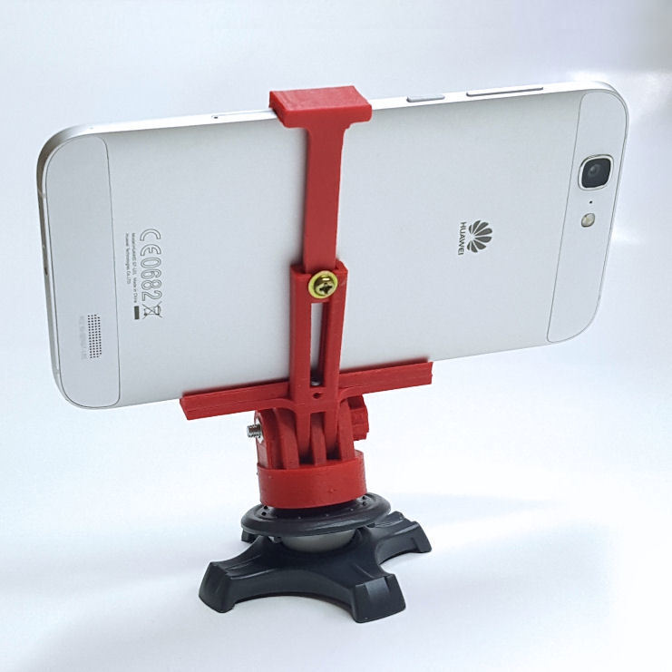Download STL file Universal phone tripod mount • 3D printable design ...
