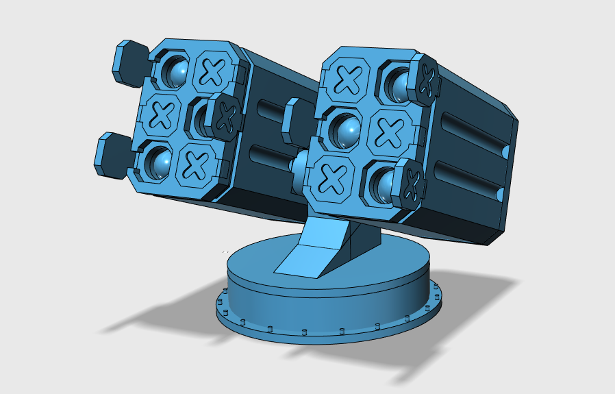 Free STL file pot noddle missile turret 🪴・Design to download and 3D ...
