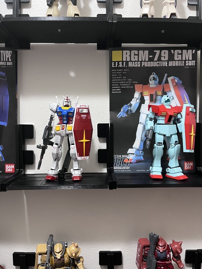Free 3D file Gunpla Hanger wall mount・3D printer model to download・Cults