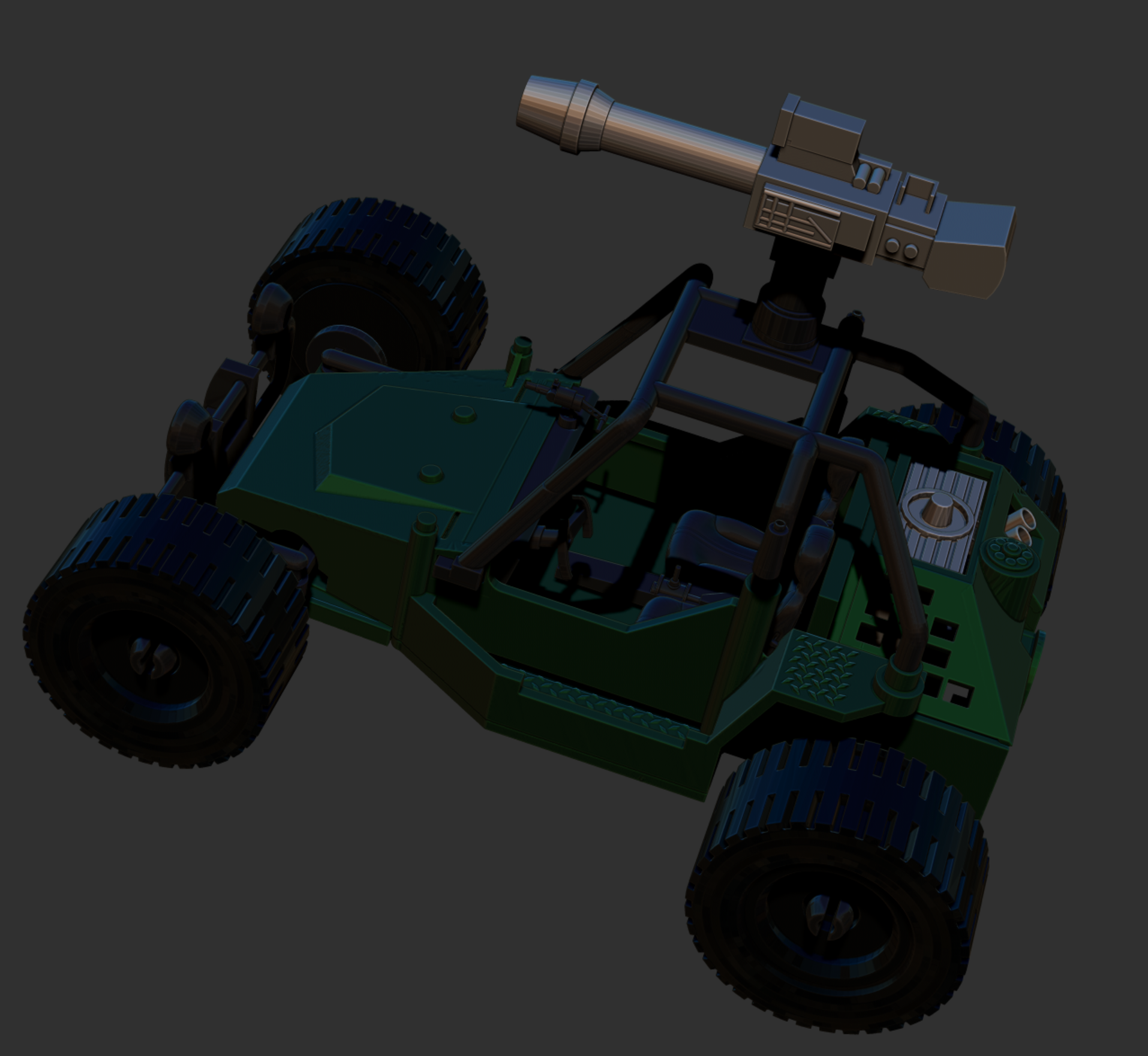 Free STL file A.W.E Striker Concept 👽・3D printing model to download・Cults