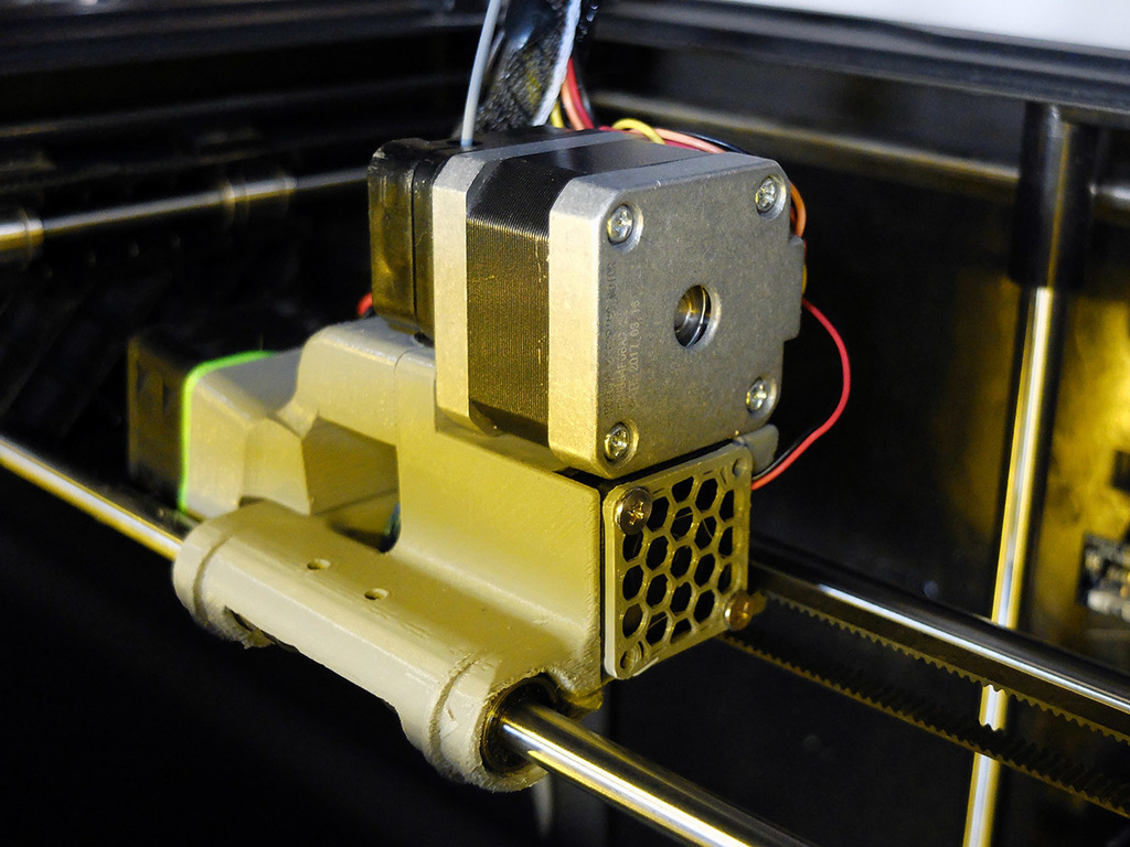 Free STL file Flashforge Creator Pro replacement Carriage for E3D v6 🔧 ...