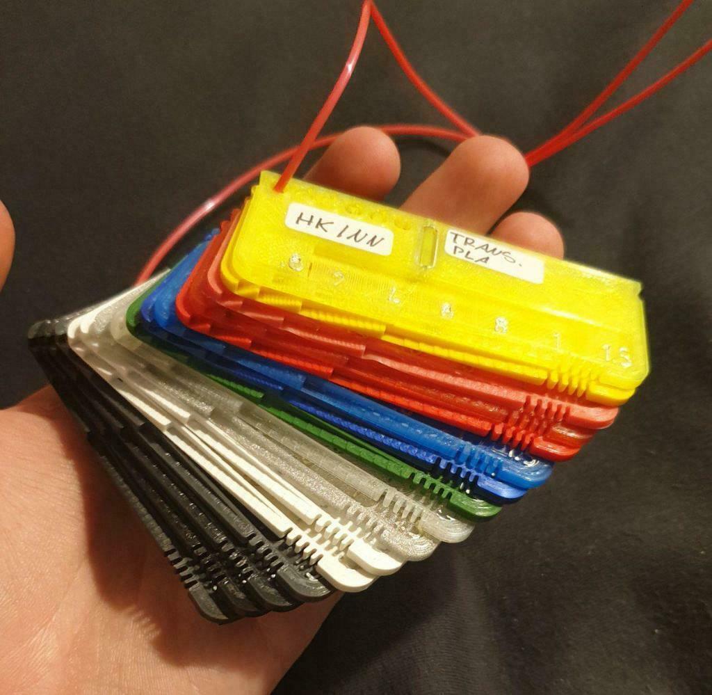 Free STL file Customizable Filament Sample・3D print design to download ...