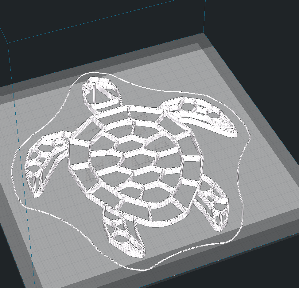 STL file TURTLE 2D・3D printable model to download・Cults
