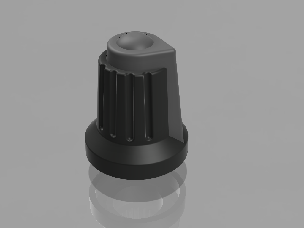 Free STL file Potenciometer-KNOB・3D printer design to download・Cults