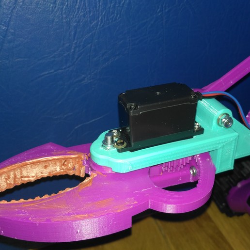 Download free 3D printing models Adapter for Mantis Gripper to ...