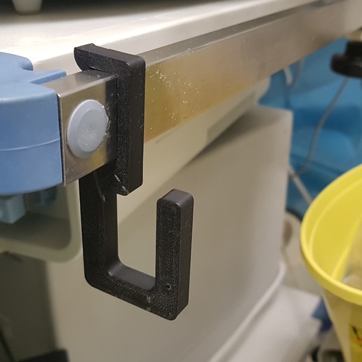 Download 3D printer designs Medical surgery bed cable hook ・ Cults